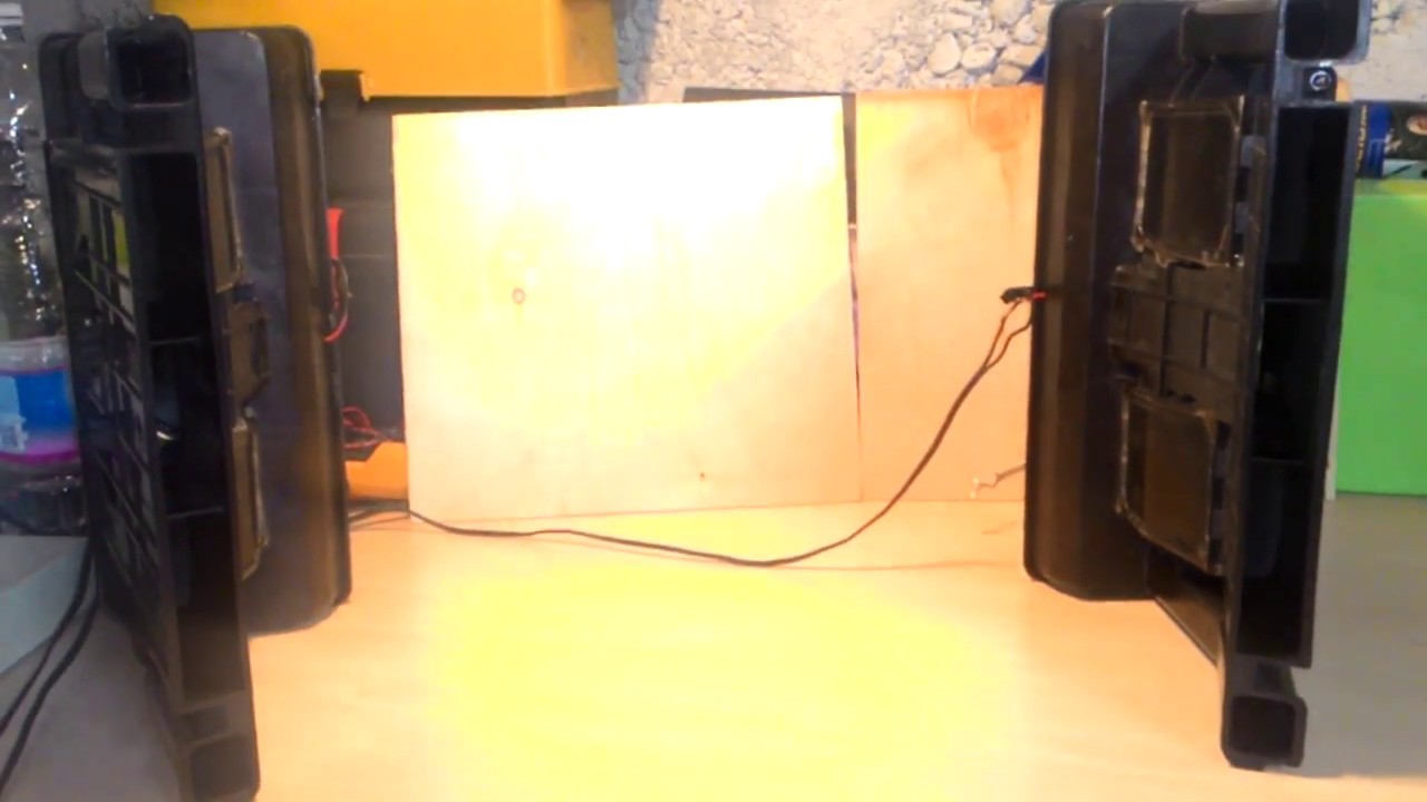 Panasonic Prism TX-28A2CI professional rare speaker box horn tv - YouTube