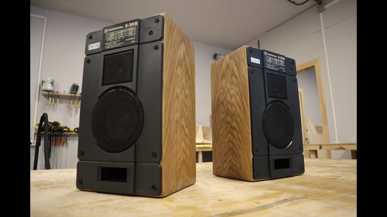 S-30B Лучшая пара в мире! Реставрация Радиотехника S-30B. Restoration ...