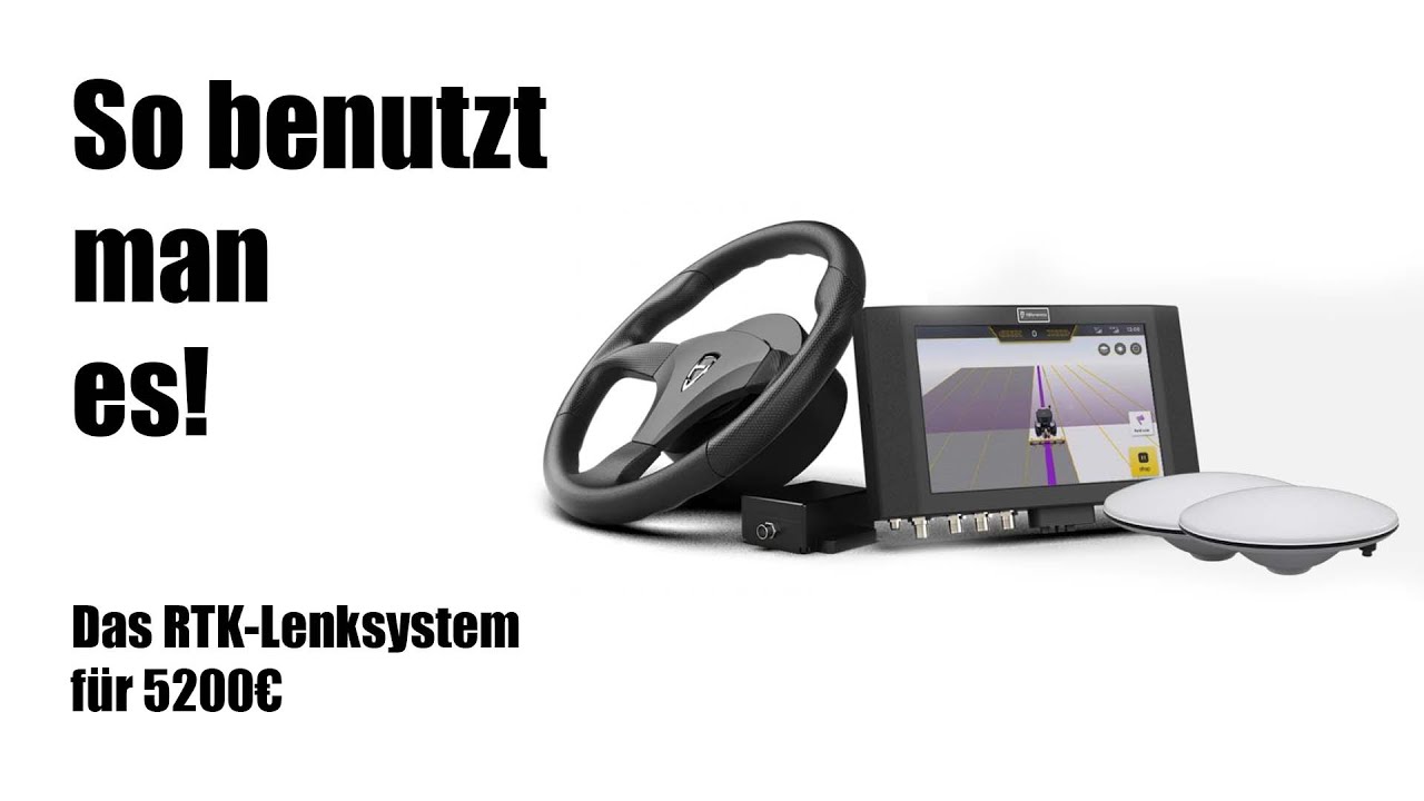 RTK-Lenksystem von FJDynamics I Das sind die Basics - YouTube