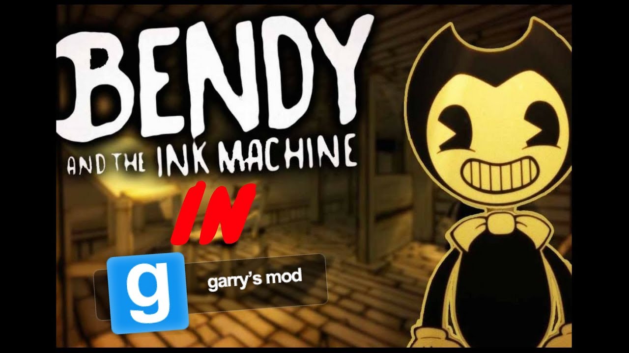 Gmod bendy and the ink machine pill pack and npcs showcase - YouTube