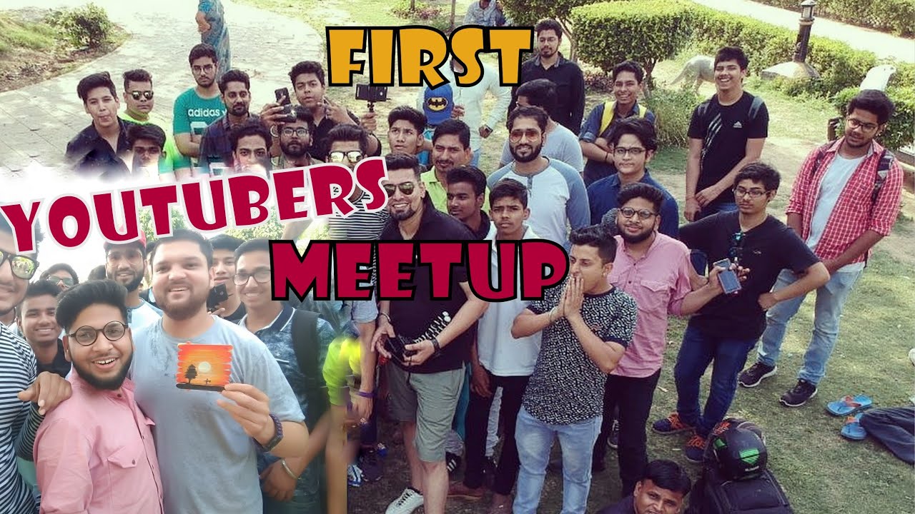 Youtubers meetup | samkhanart ft shazone vlogs , VBO vlogs | central ...
