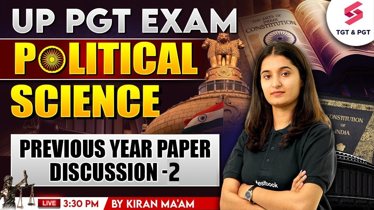 UP PGT 2024 Exam | UP PGT Political Science Previous Year Paper | Kiran ...