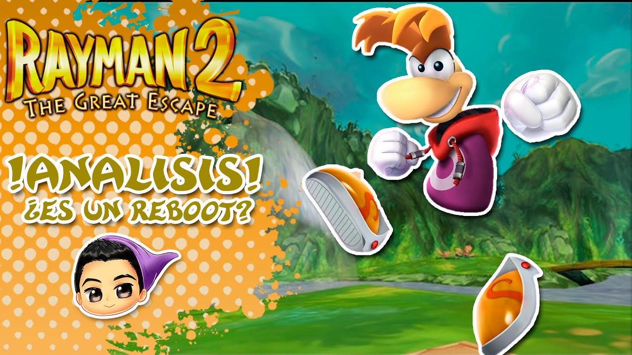 Rayman 2 The Great Escape :Análisis Español - ¿Es Un Reboot? - YouTube