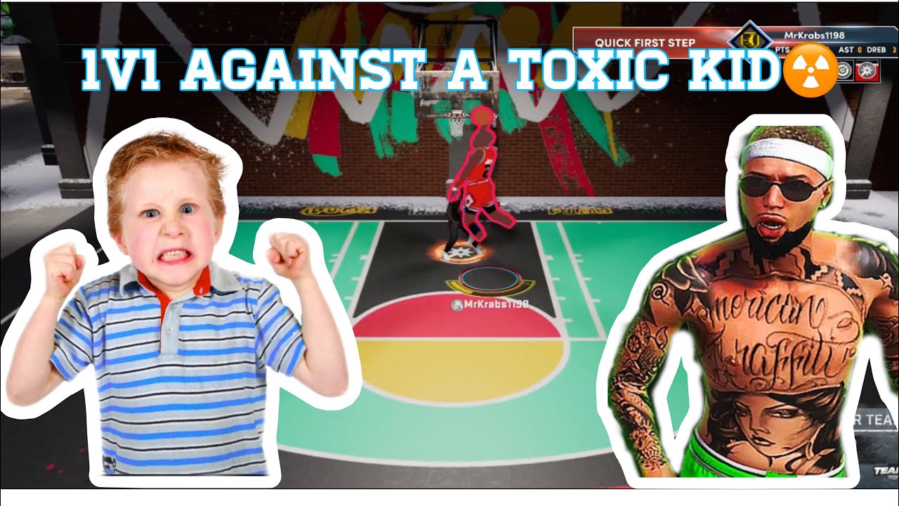 1V1 A TOXIC LITTLE KID IT GETS CRAZY - YouTube