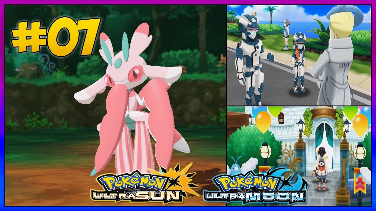 Pokemon UltraSun & UltraMoon Walkthrough Part 7: Totem Lurantis - YouTube