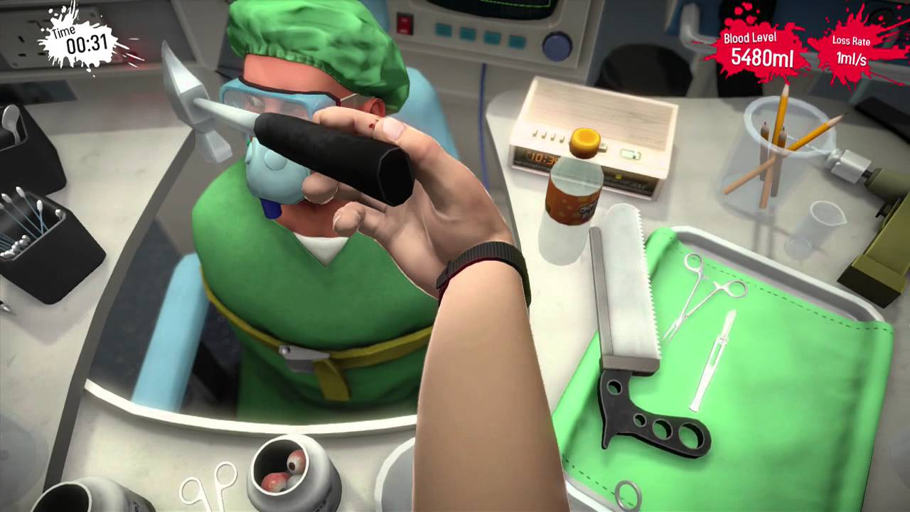 The Goggles Do Nothing Trophy / Achievement in Surgeon Simulator ...