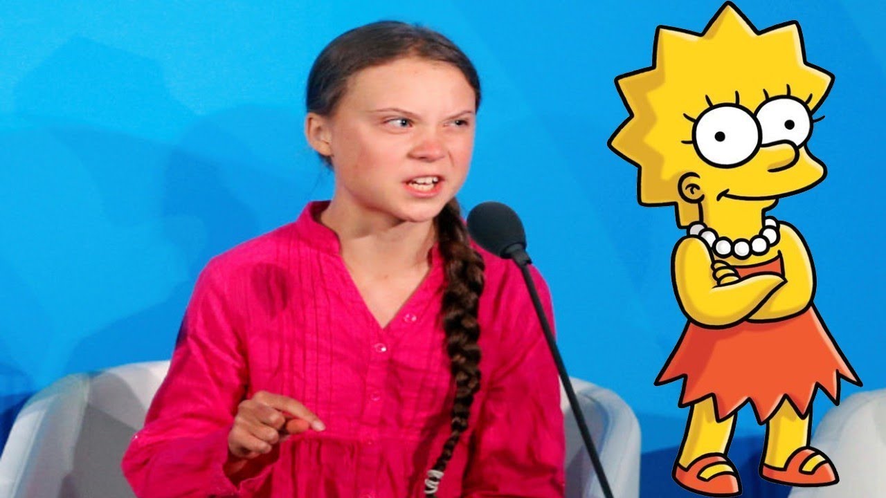 Greta Thunberg Was Predicted By The Simpsons Years Ago | IS IT TRUE ...