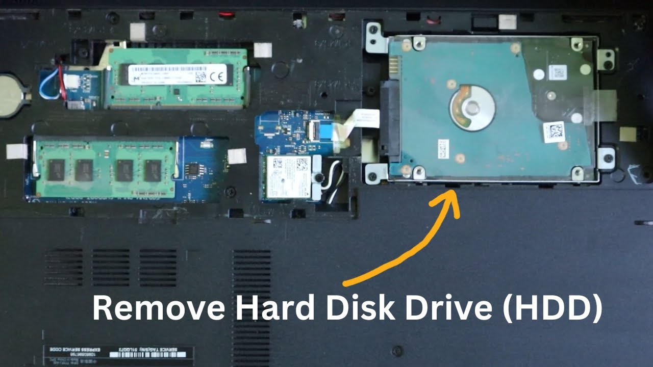 How to Remove Hard Disk (HDD) from Laptop/PC? - YouTube