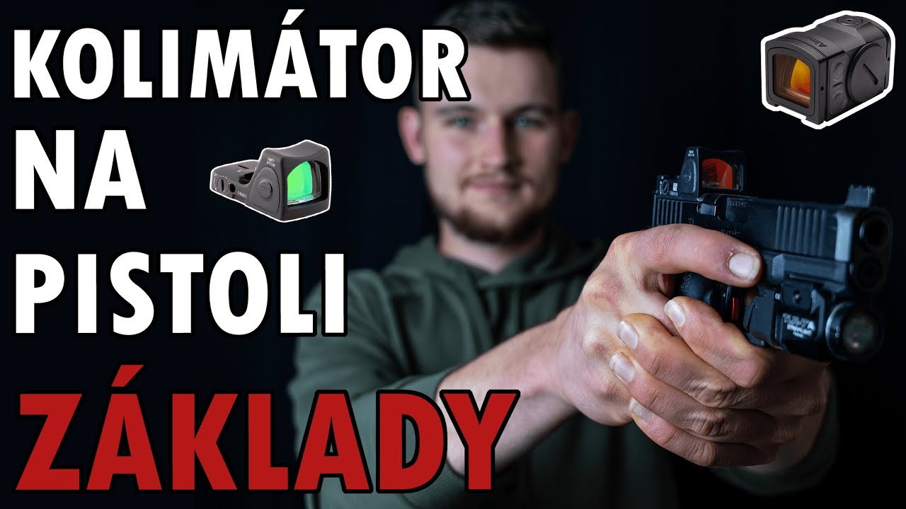 KOLIMÁTOR NA PISTOLI - Základy a největší MÝTY | Je to lepší než ...