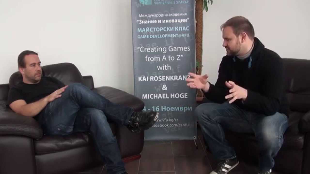 Creating Games from A to Z with Kai Rosenkrаnz & Michael Hoge - YouTube