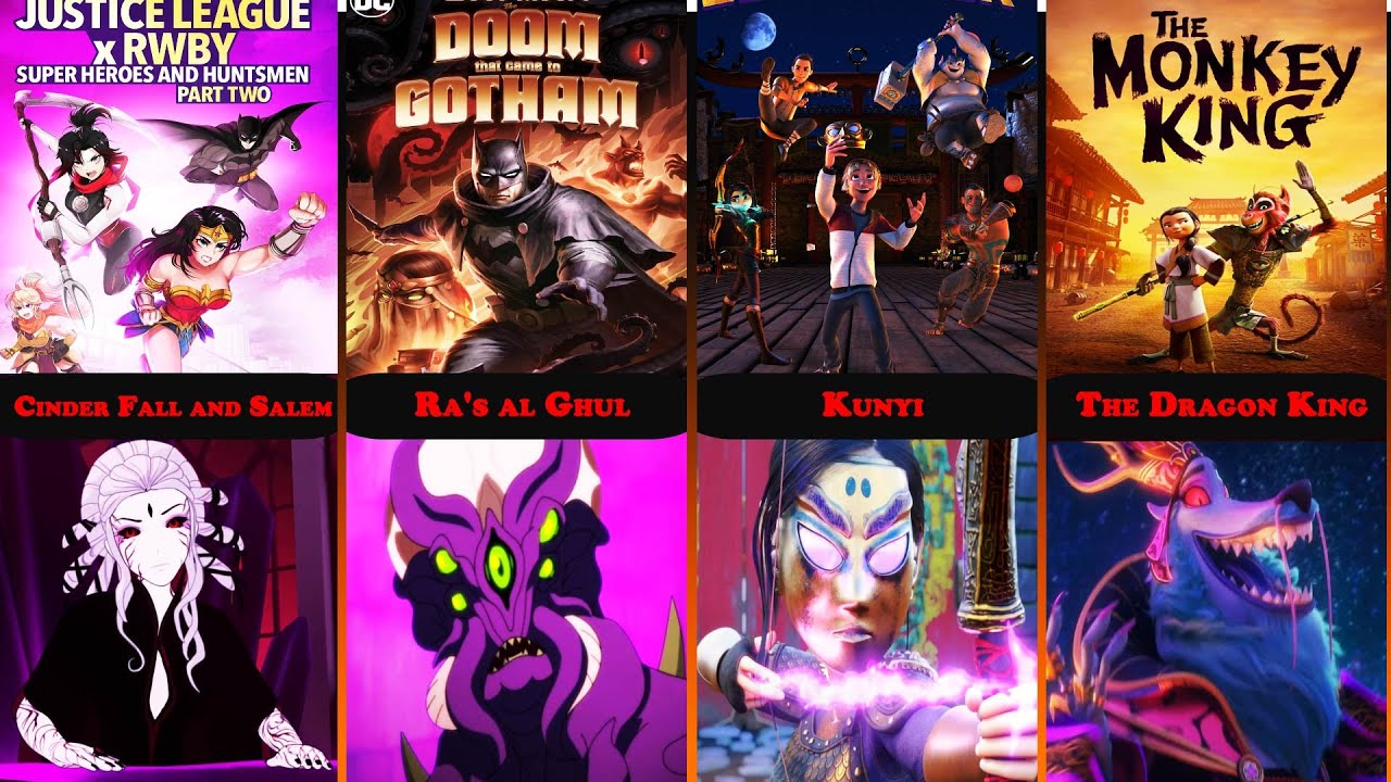 All Villains Animation Films Released in 2023 - YouTube