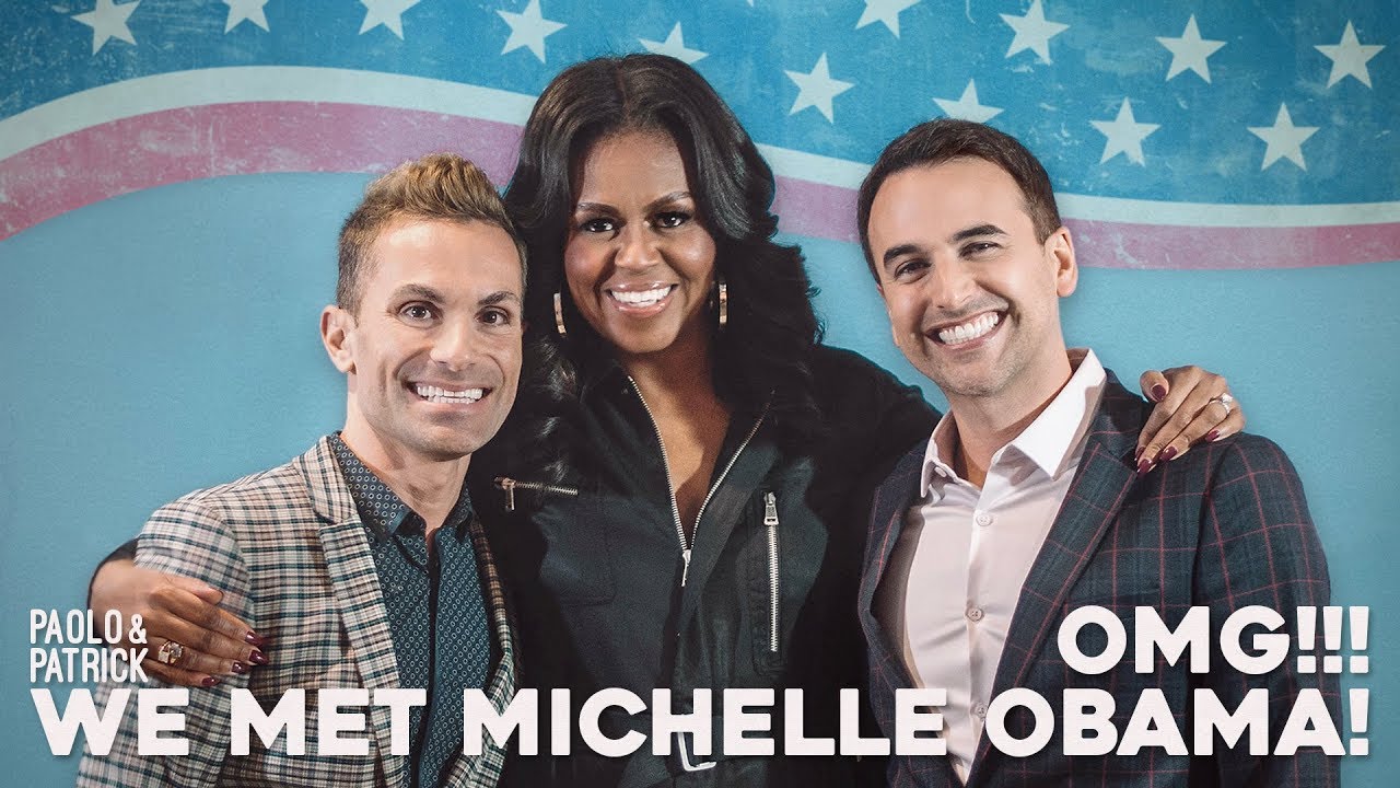 MICHELLE OBAMA Meet & Greet tea!! - YouTube