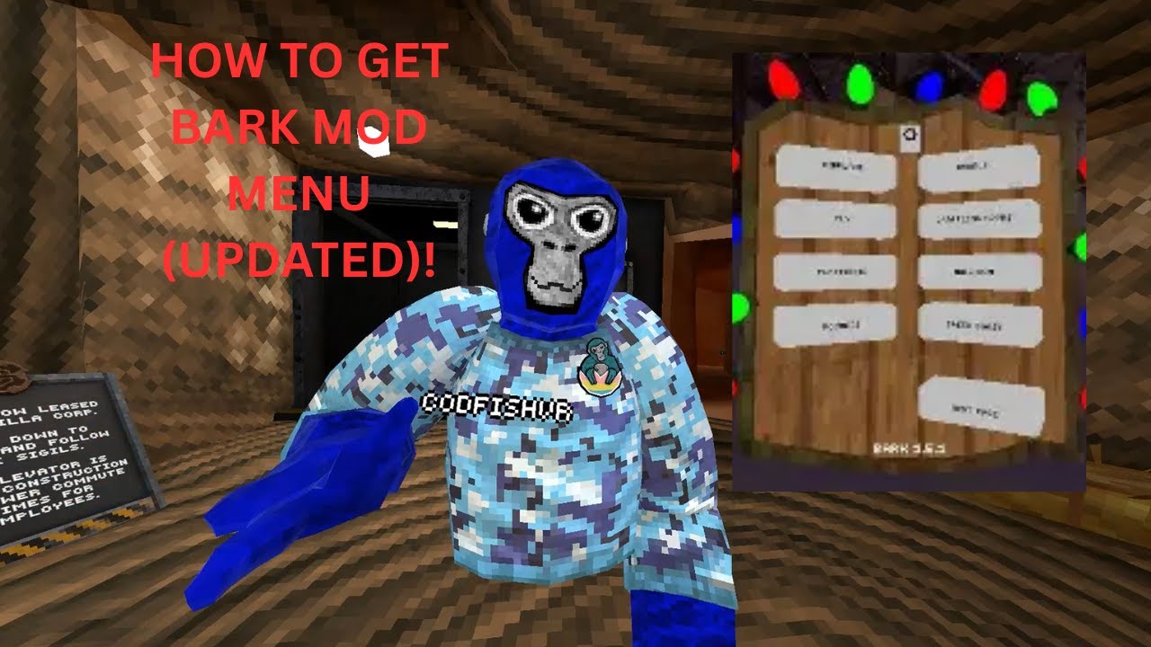 HOW TO INSTALL THE BARK MOD MENU IN GTAG (UPDATED) #gtag #mods # ...