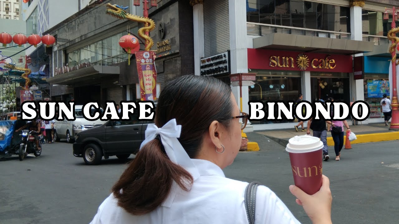 Sun Cafe Binondo Manila | Aesthetic Trending Coffee Shop 🇵🇭 - YouTube