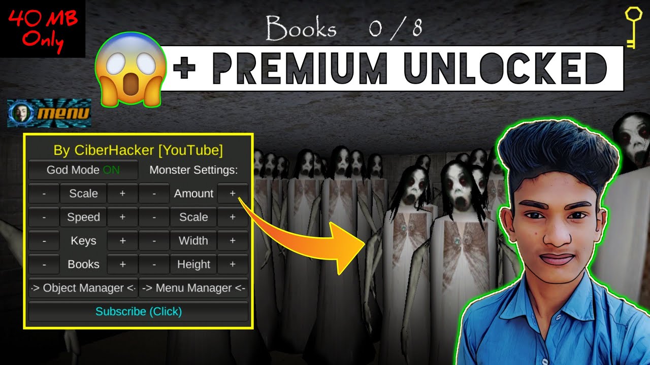 ☑ Slendrina the cellar God mod menu apk Unlimited All Free🤓 - YouTube