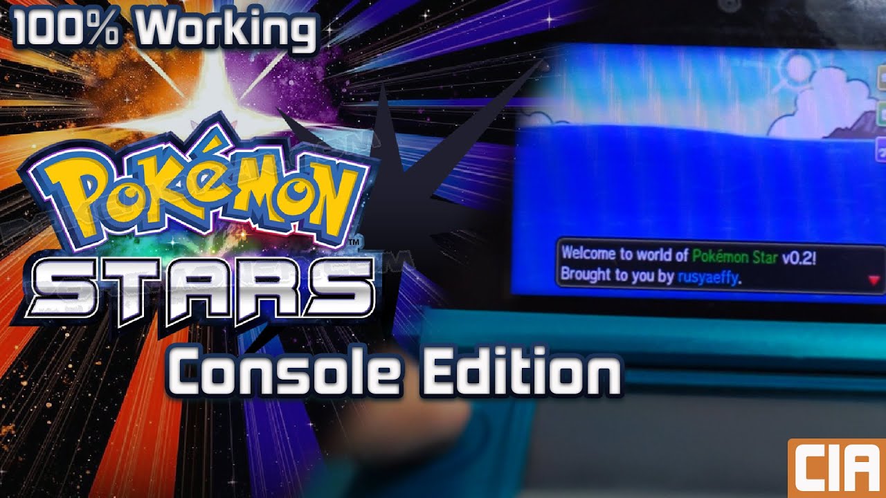 Pokemon Star - Console Edition - 100% Working on Nintendo 3DS ...