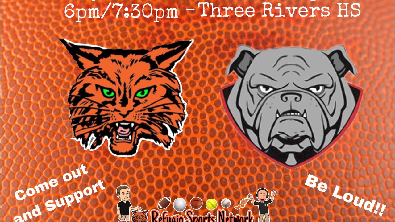 2023: Varsity Boys 🏀: Refugio @ Three Rivers - YouTube