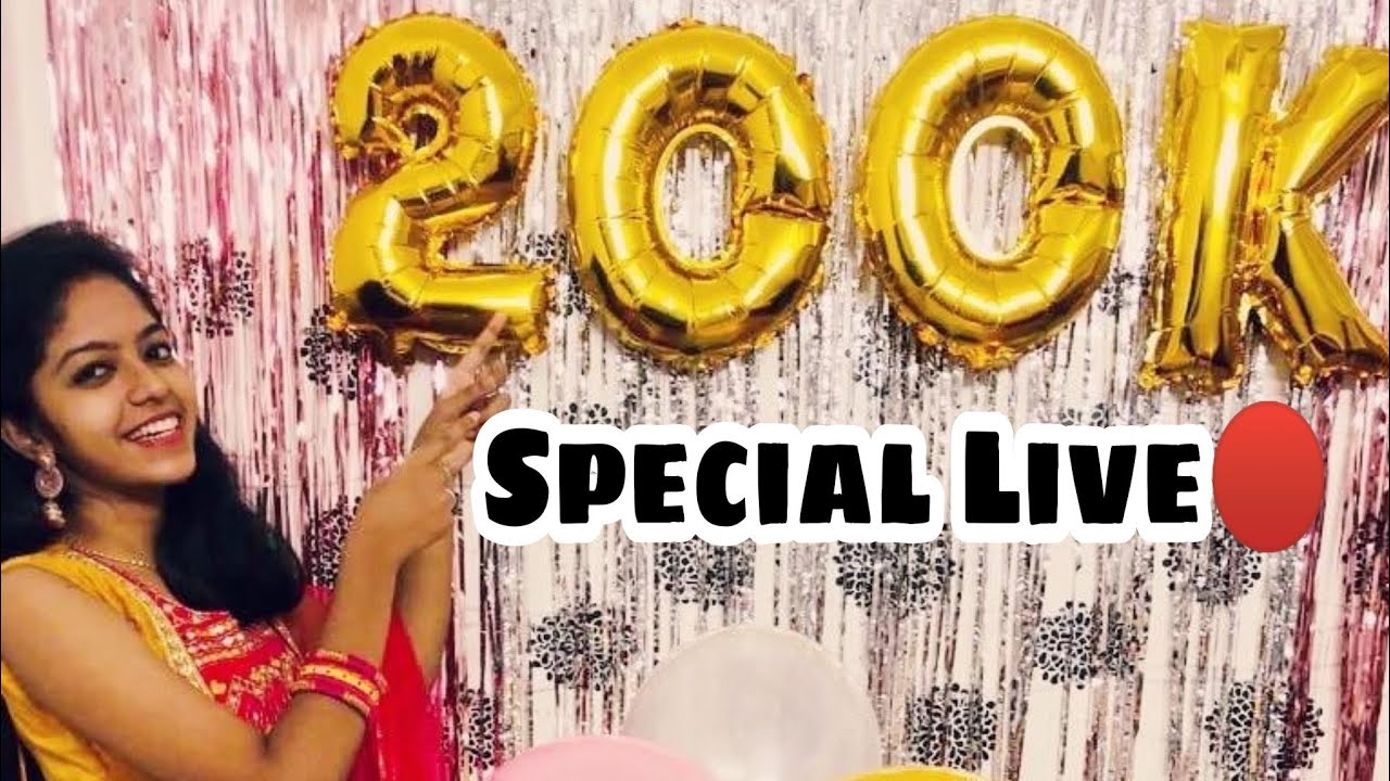 200k Special Live | One Year Of Miss Miracle 🥳 | - YouTube