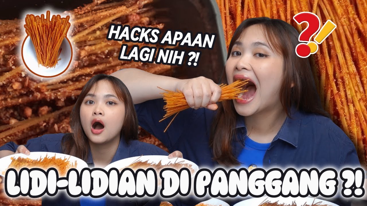 #CHACABELAJARMASAK BIKIN JAJANAN SD LIDI-LIDIAN !! INI MAH ASMR ...