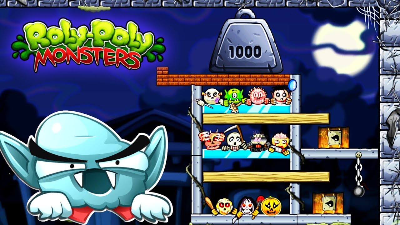 ROLY POLY MONSTERS walkthrough arcade GAMES PUZZLE part 12 ...