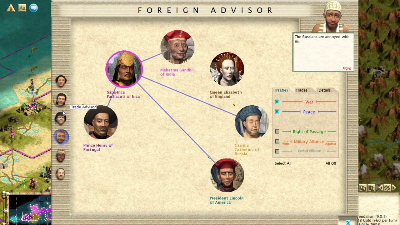 Gandhi Plays Civ 3 On Sid Part 4 - YouTube