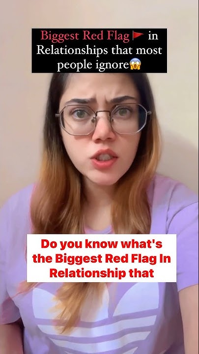 Biggest Red Flag 🚩in relationships that people ignore🌺 #relationship #selfimprovement #podcast ...