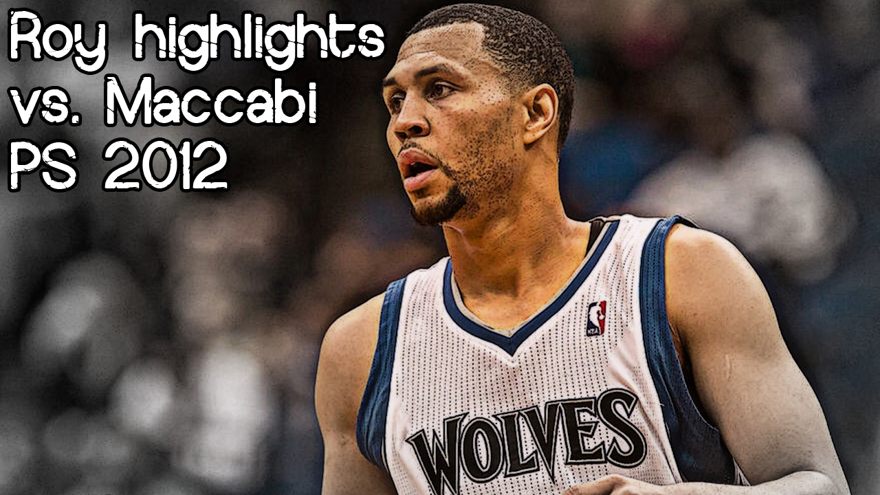 Brandon Roy 19 pts/14 in 3rd quarter (NBA PS 2012 - Maccabi Haifa vs ...