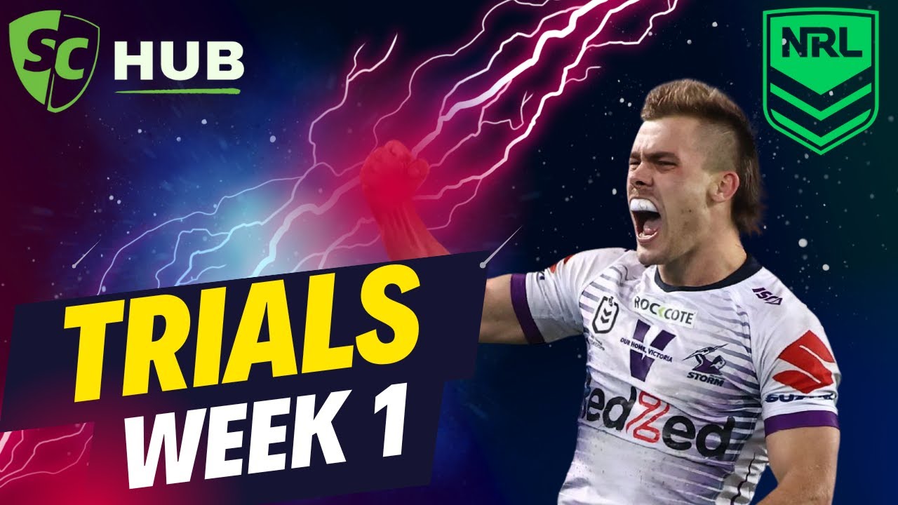 CLASSIC | NRL - TRIALS ~ WEEK 1 - YouTube