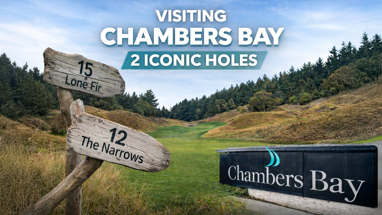 Visiting Two Iconic Chambers Bay Golf Holes | Golftics x The Tee Box ...