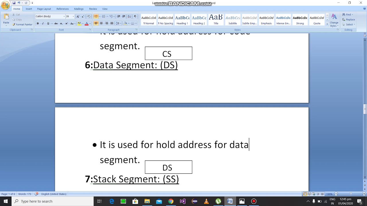 Types Of Registers In Assembly,Lecture 03 - YouTube