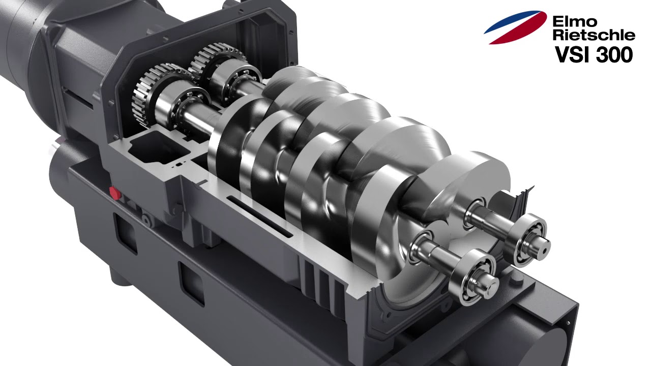 Elmo Rietschle VSI 300 Animation - YouTube