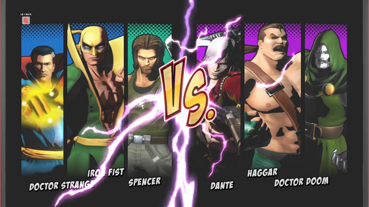 [UMVC3] FT40 - me (Iron Fist/Strange/Spencer) vs. Genzoutzu (Haggar ...