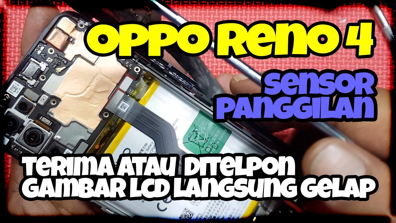 oppo reno 4 sensor panggilan - YouTube