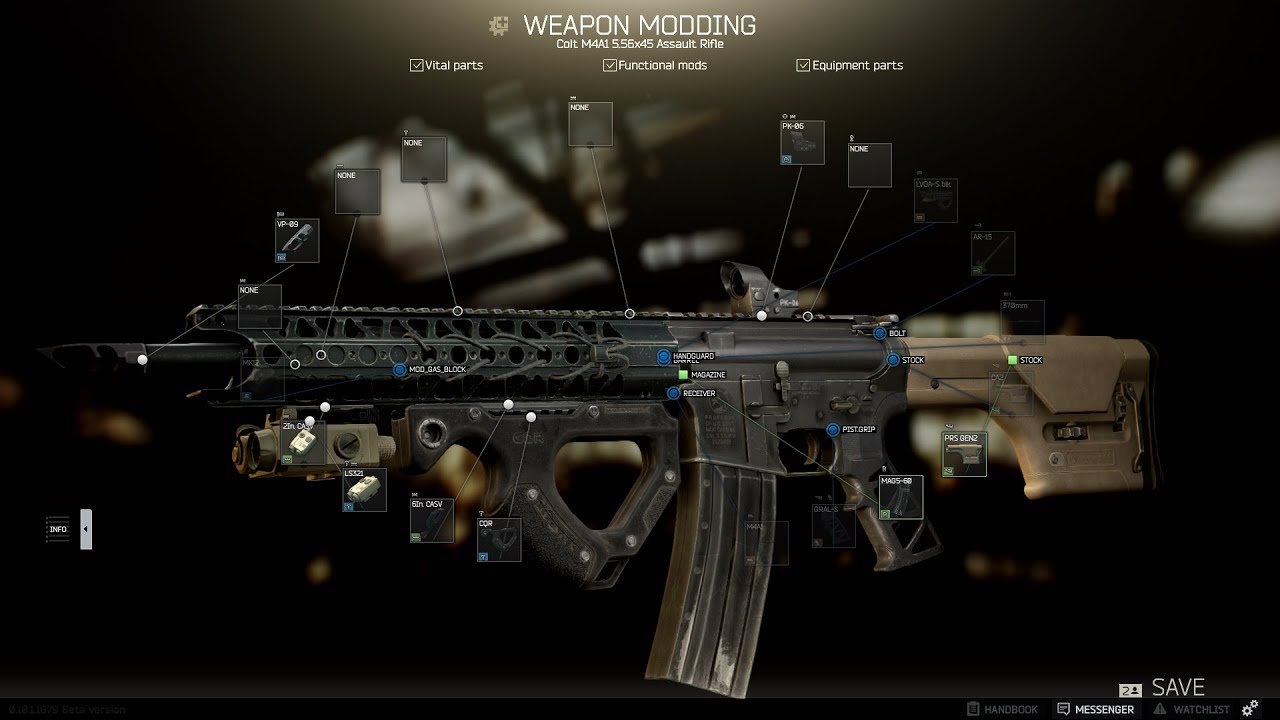 ♯24【EFT】やっぱり強いぜM4A1～アーマーを捨てる場所には気を付けよう('ω')【MOCCH!】escape from tarkov - YouTube