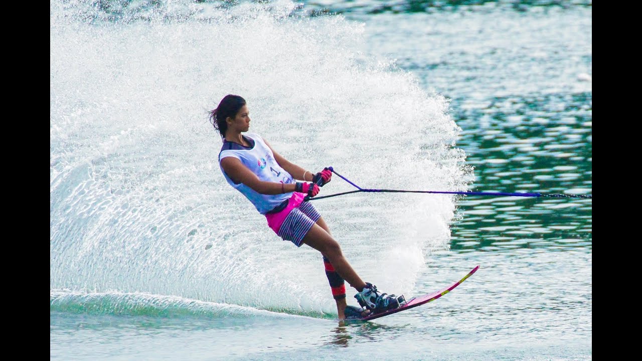 SEA Games 2015 : Waterski - Sasha Wins Gold In Women's Wakeboard - YouTube