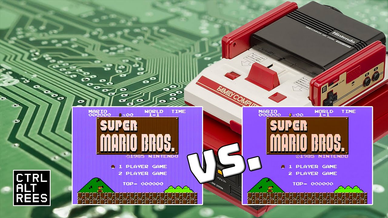 Famicom Composite Mod Test - New "No Jailbar" Technique! - YouTube