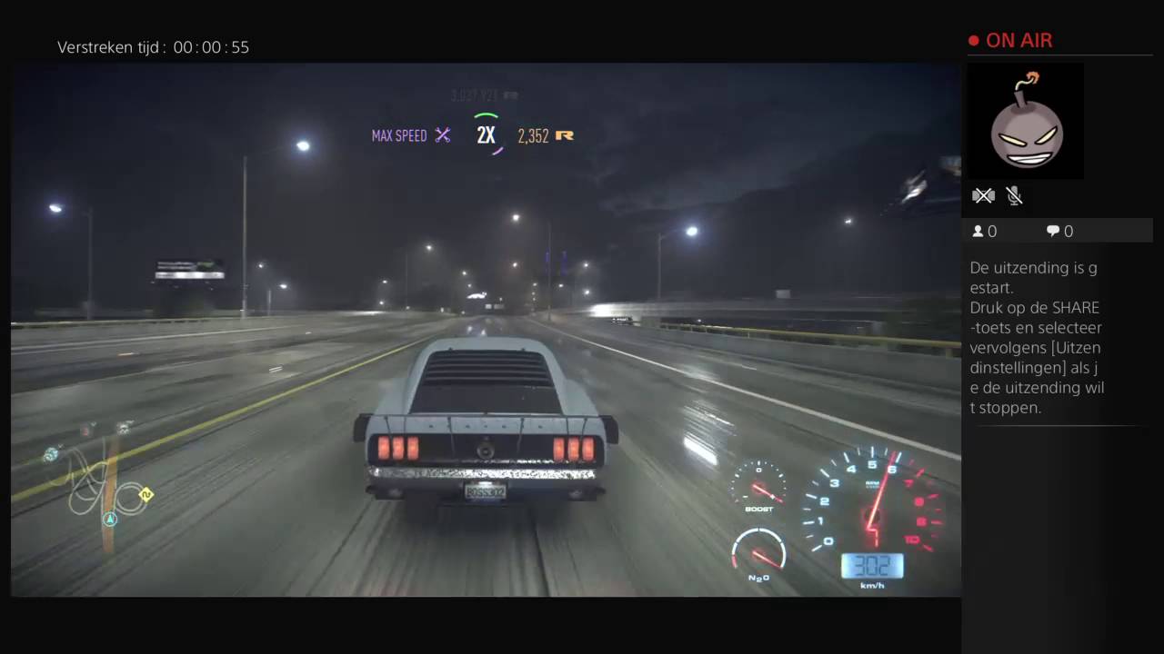 Need for speed 2015 - Ford Mustang Boss 302 Top Speed - YouTube
