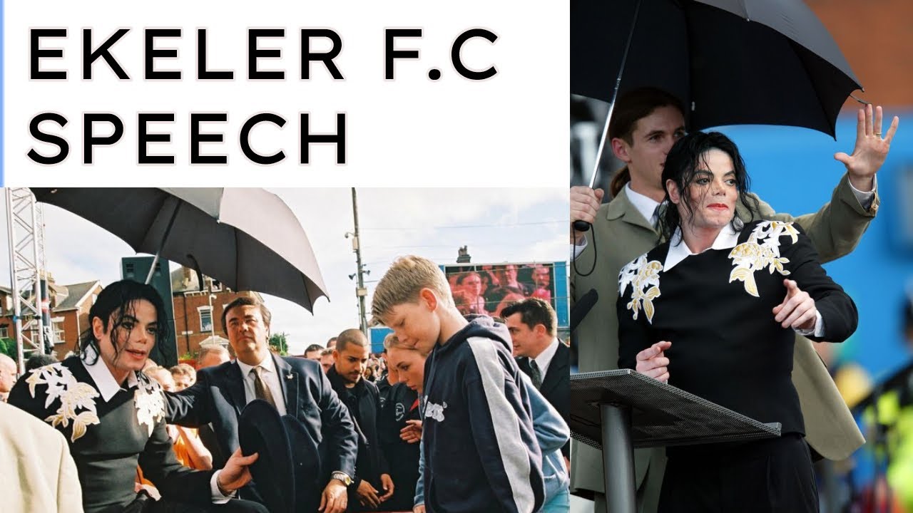Michael Jackson - Exeter Football Club Speech 2002 - YouTube