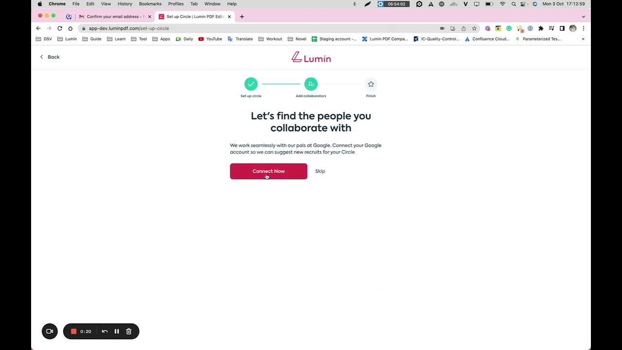 Sign In Lumin PDF Editor 3 October 2022 - YouTube