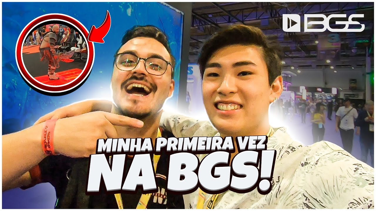 MINHA PRIMEIRA VEZ NA BGS! - YouTube