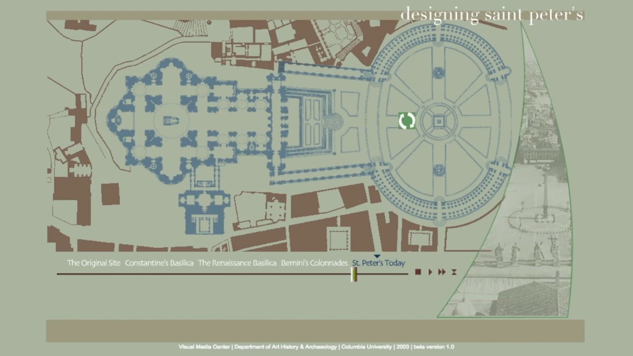 St Peters Basilica Plan