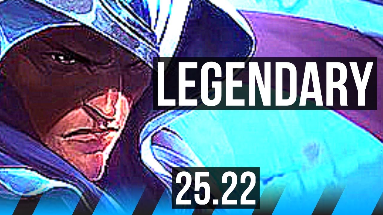TALON vs YASUO (MID) | 26/1/5, Legendary, 46k DMG | NA Master | 25.22 ...