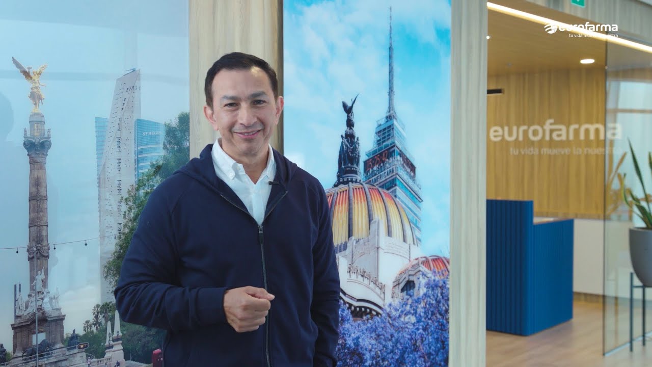 ¡Conoce nuestras nuevas oficinas de Eurofarma México! - YouTube