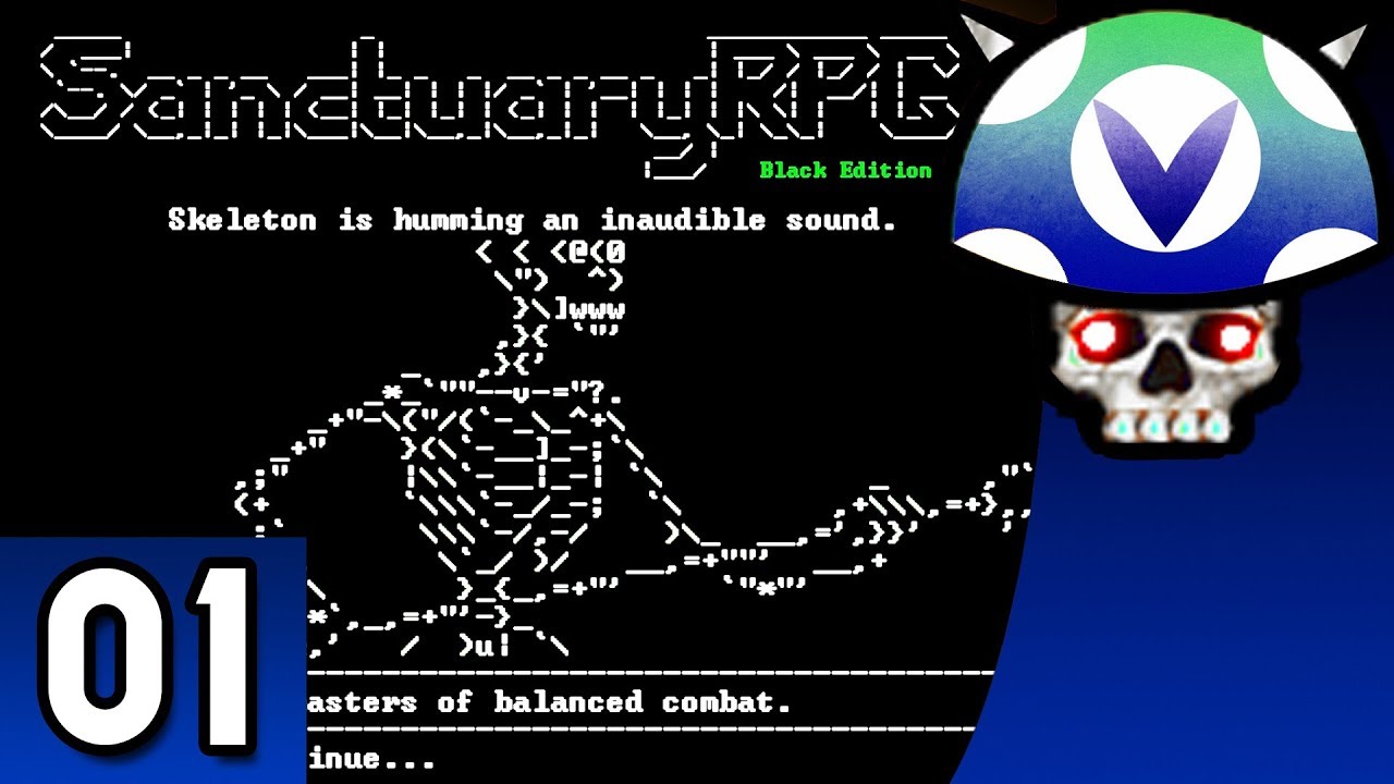 [Vinesauce] Joel - SanctuaryRPG: Black Edition ( Part 1 ) - YouTube