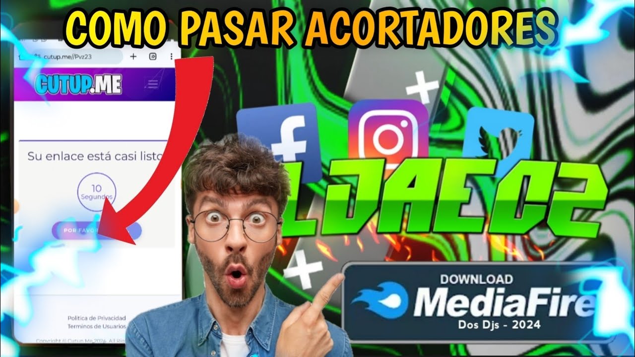 TUTORIAL PARA PASAR EL ACORTADOR CORRECTAMENTE 🔥 - YouTube