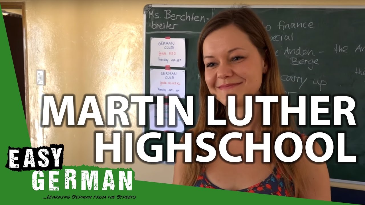 Visiting Martin Luther Highschool in Namibia | Easy German 131 - YouTube