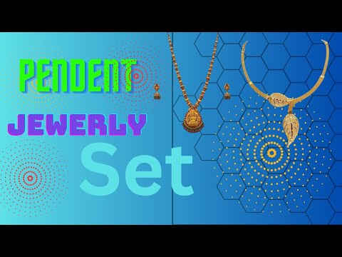 #jewerly #🌹fashionable and gorgeous pendent jewelry design 2024👑# ...