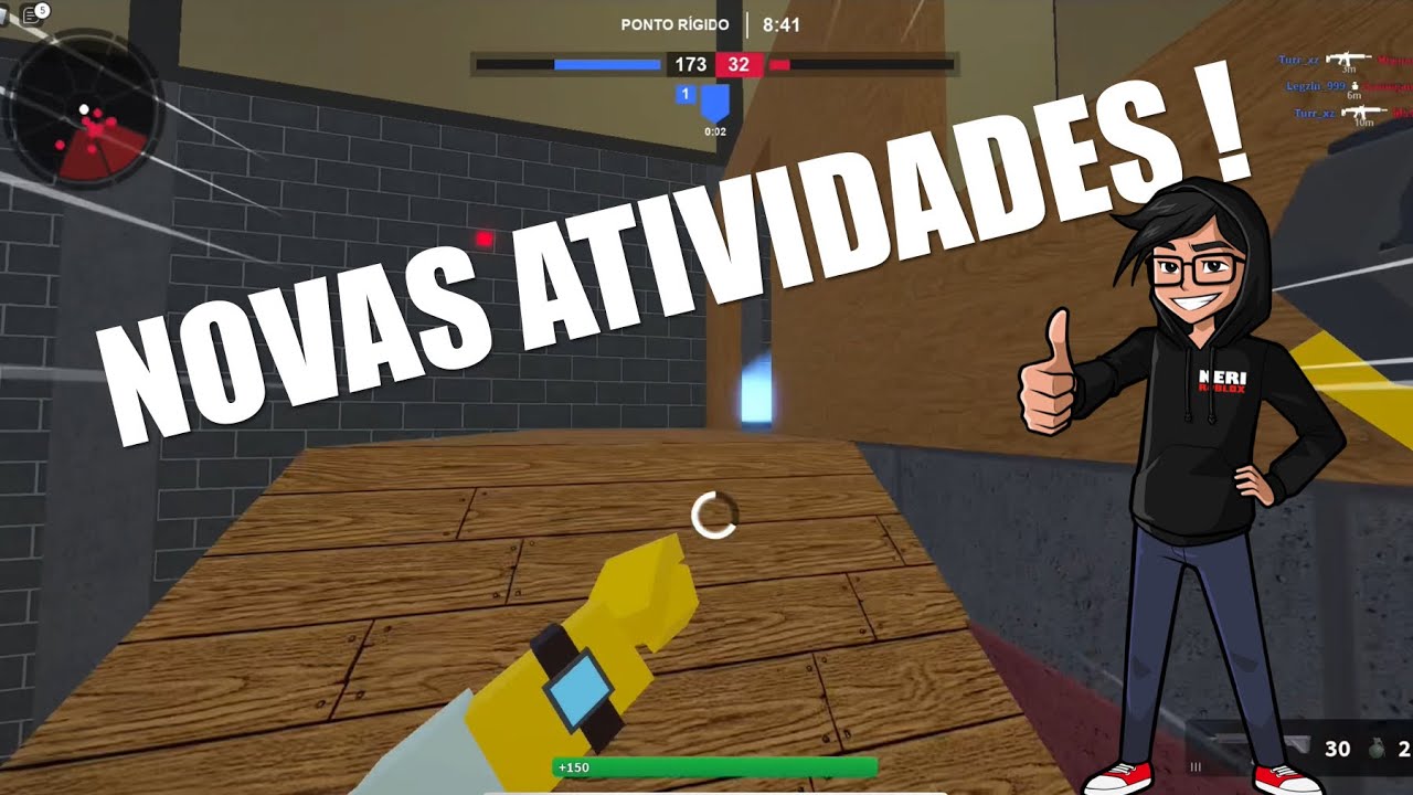 Dominação no Roblox: Rafael mostra suas habilidades no Negócio Ruim ...