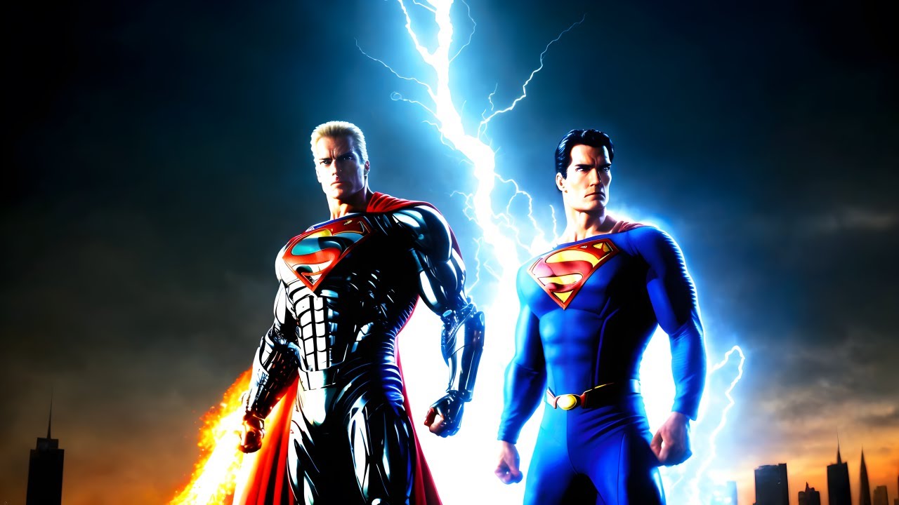 Terminator & Superman Unite in Epic Battle! - YouTube