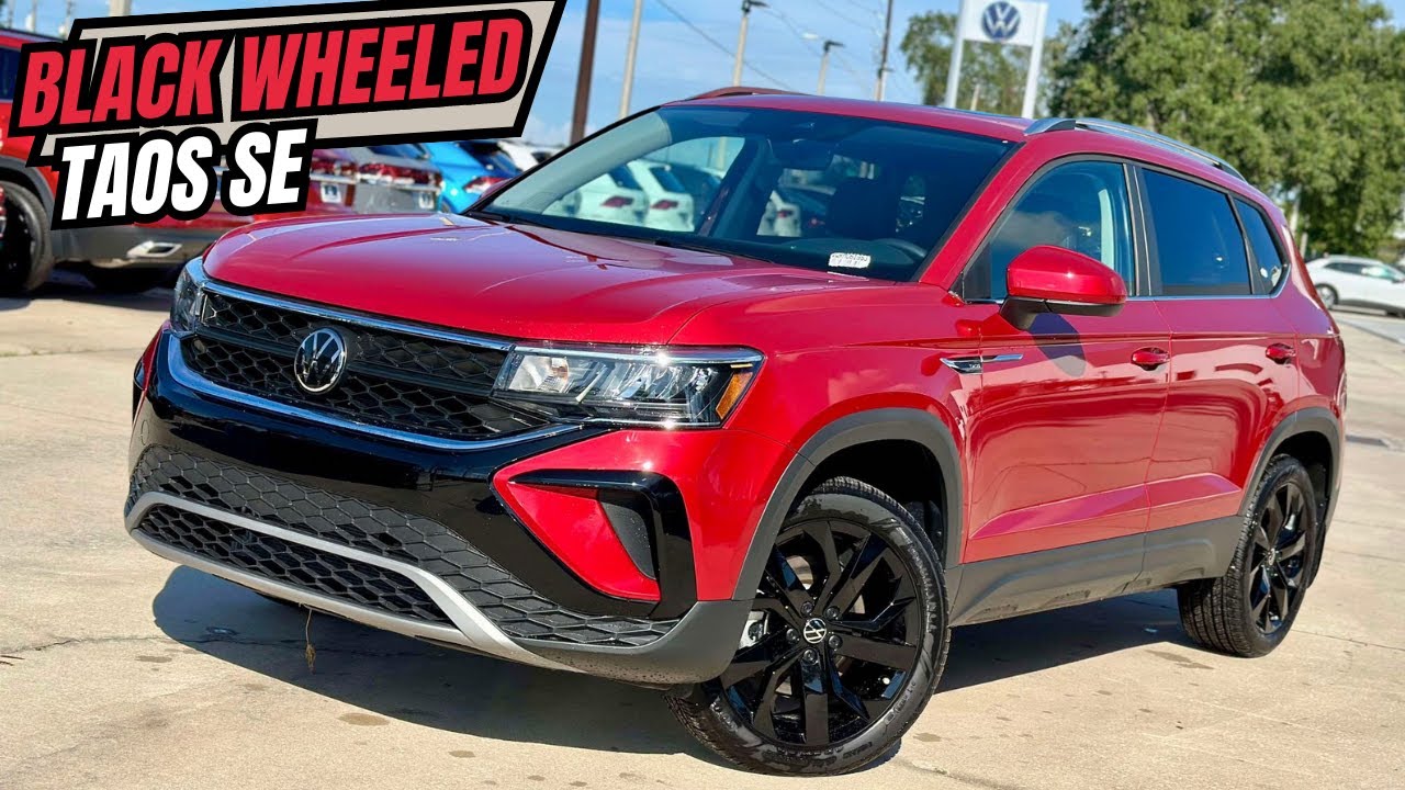 2024 VW Taos SE Kings Red Metallic Spec Is The Hottest Subcompact SUV ...